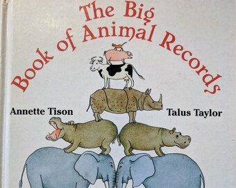 Animal Records Book - Etsy