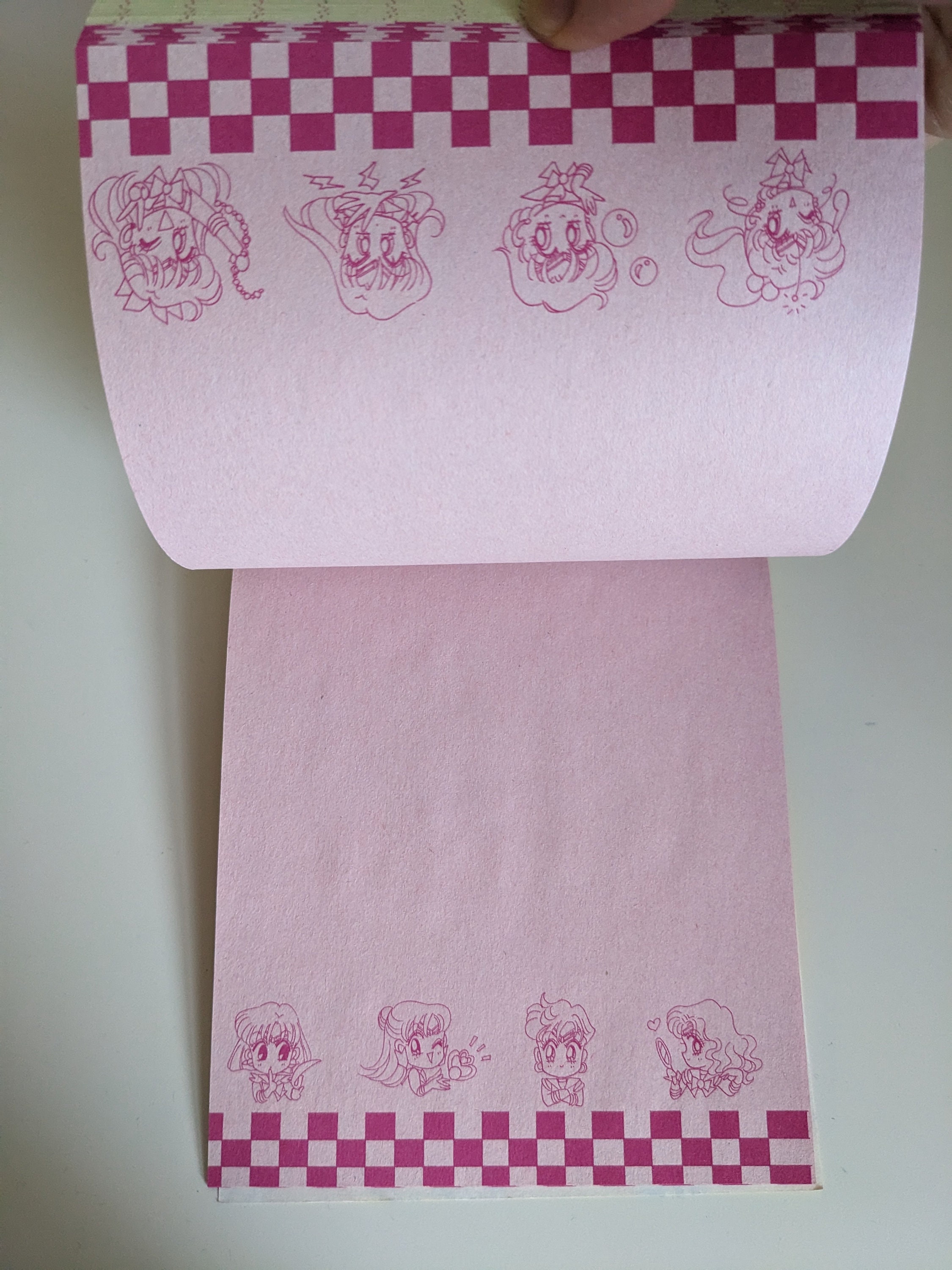 Sailor Moon Pretty Soldier Notepad Nakayoshi 1995 Appendix - Etsy