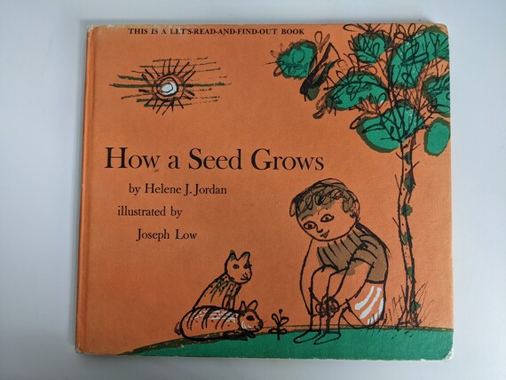 How a Seed Grows by Helene J. Jordan Illustrated by Joseph - Etsy