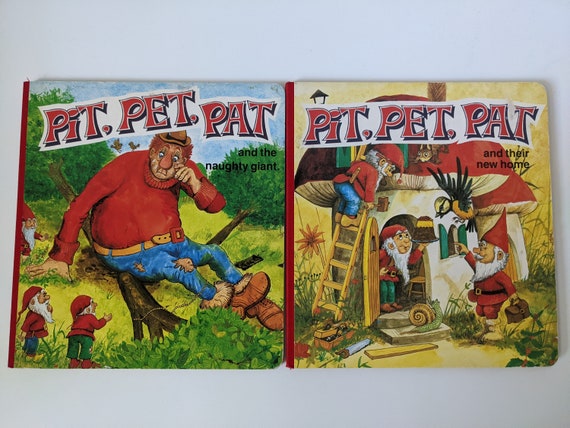 Set of 2 Pit Pet Pat Books Pit Pet Pat and Their New - Etsy