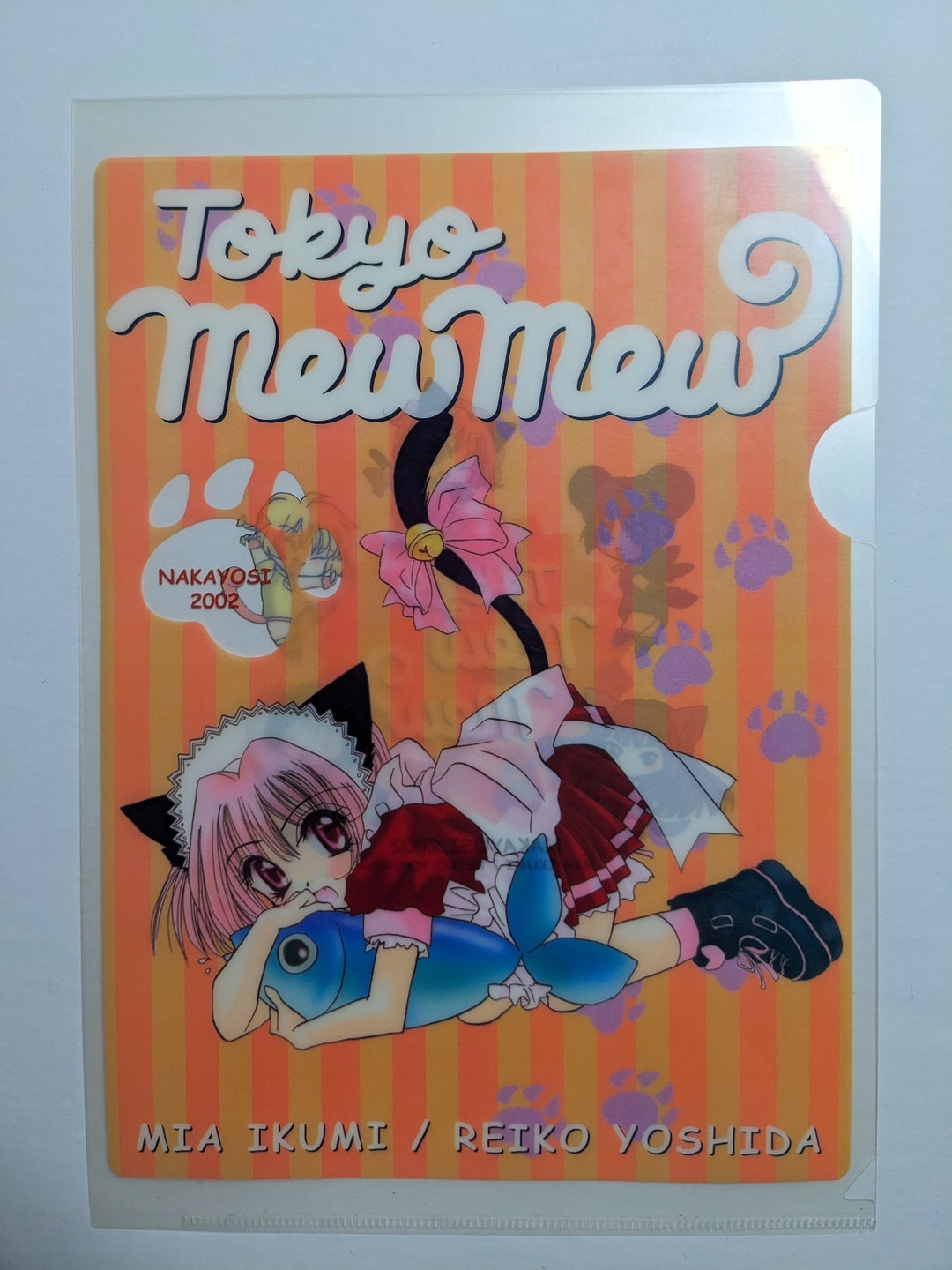 Tokyo Mew Mew Clear File Folder, Illustrated by Mia Ikumi, Nakayoshi ...