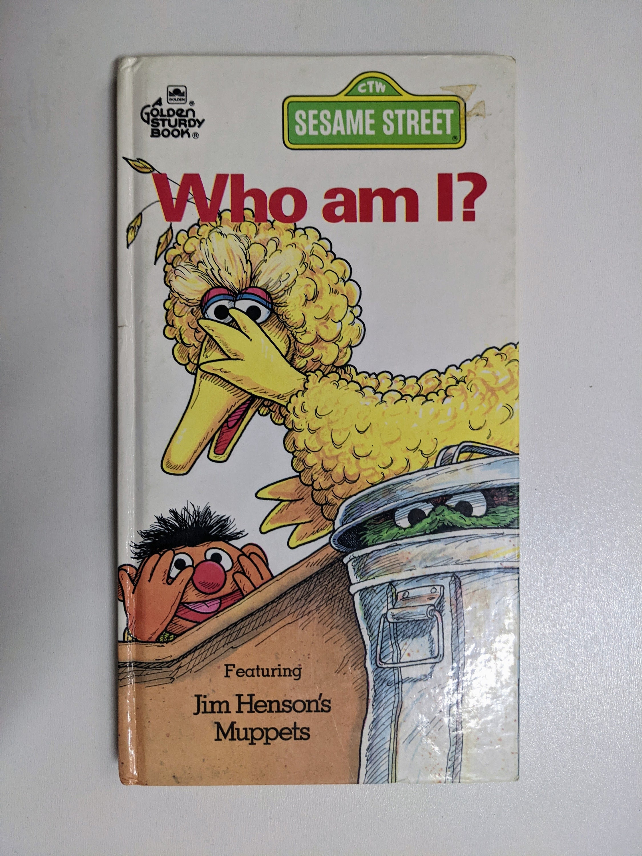 Sesame Street Who Am I Book