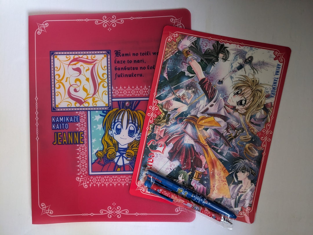 Kamikaze Kaito Jeanne Binder and Stationery Set, Design by Arina ...