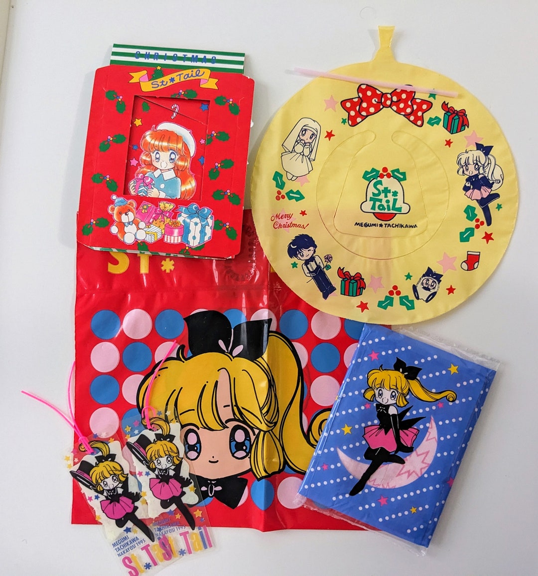 Kaito Saint Tail Furoku Bundle, Illustrated by Megumi Tachikawa, 90s ...