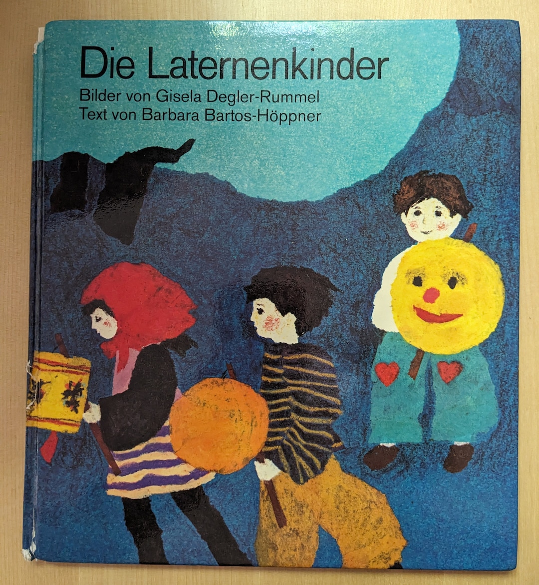 Vintage German Children's Book, Die Laternenkinder - Etsy