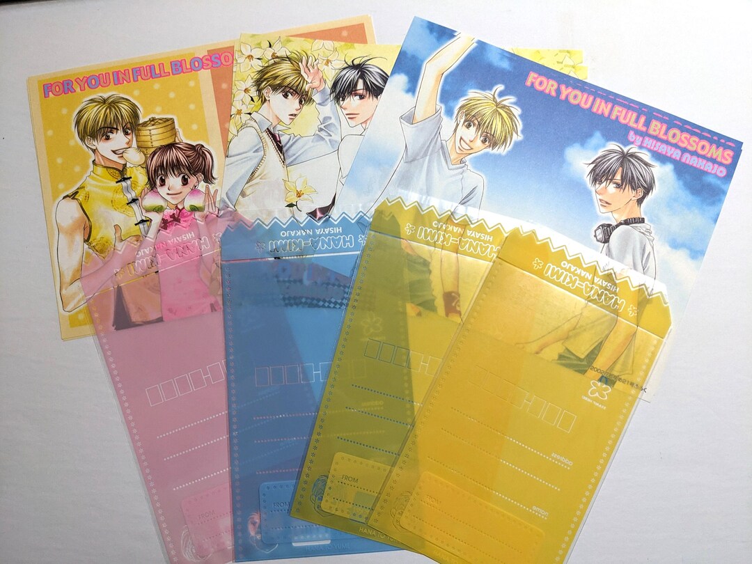 Hana Kimi Letter Set, Hisaya Nakajo, 2002 Hana to Yume Furoku - Etsy