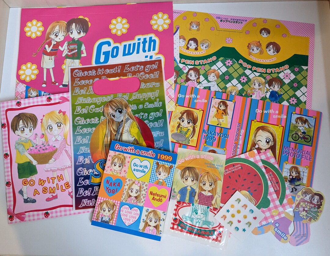 Nakayosi Furoku Bundle, Go With Smile by Natsumi Ando - Etsy