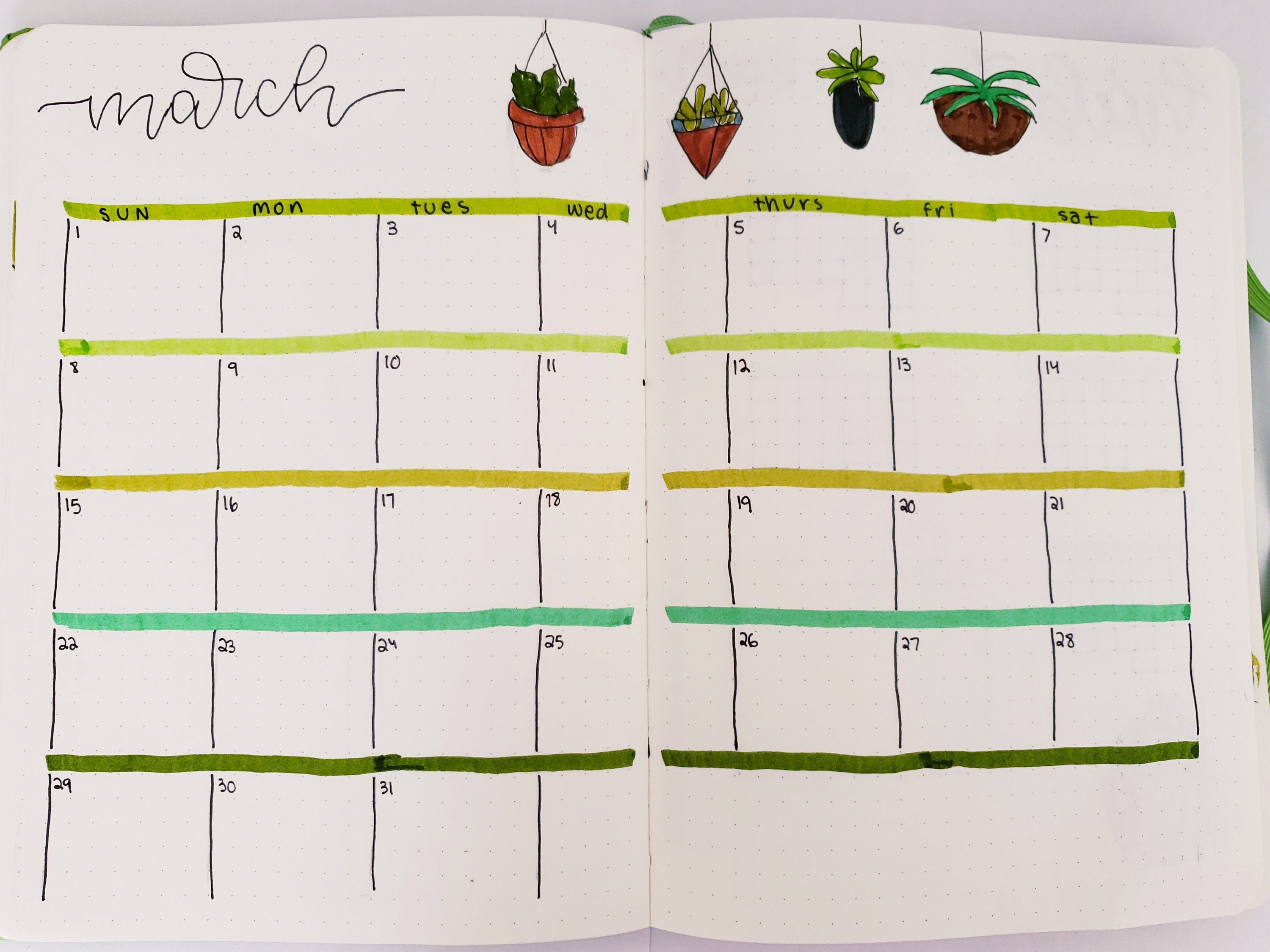 Custom Bullet Journal Pre-made Bullet Journal Handmade Completed Hand ...