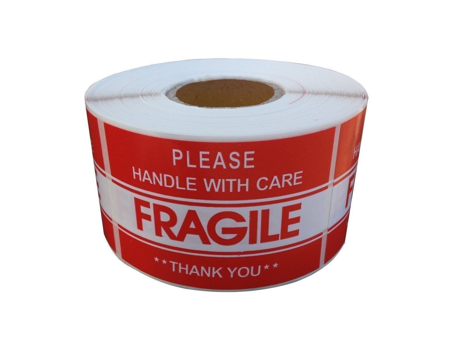 Fragile Stickers 2“ X 3” Fragile Handle With Care Stickers Thank You ...
