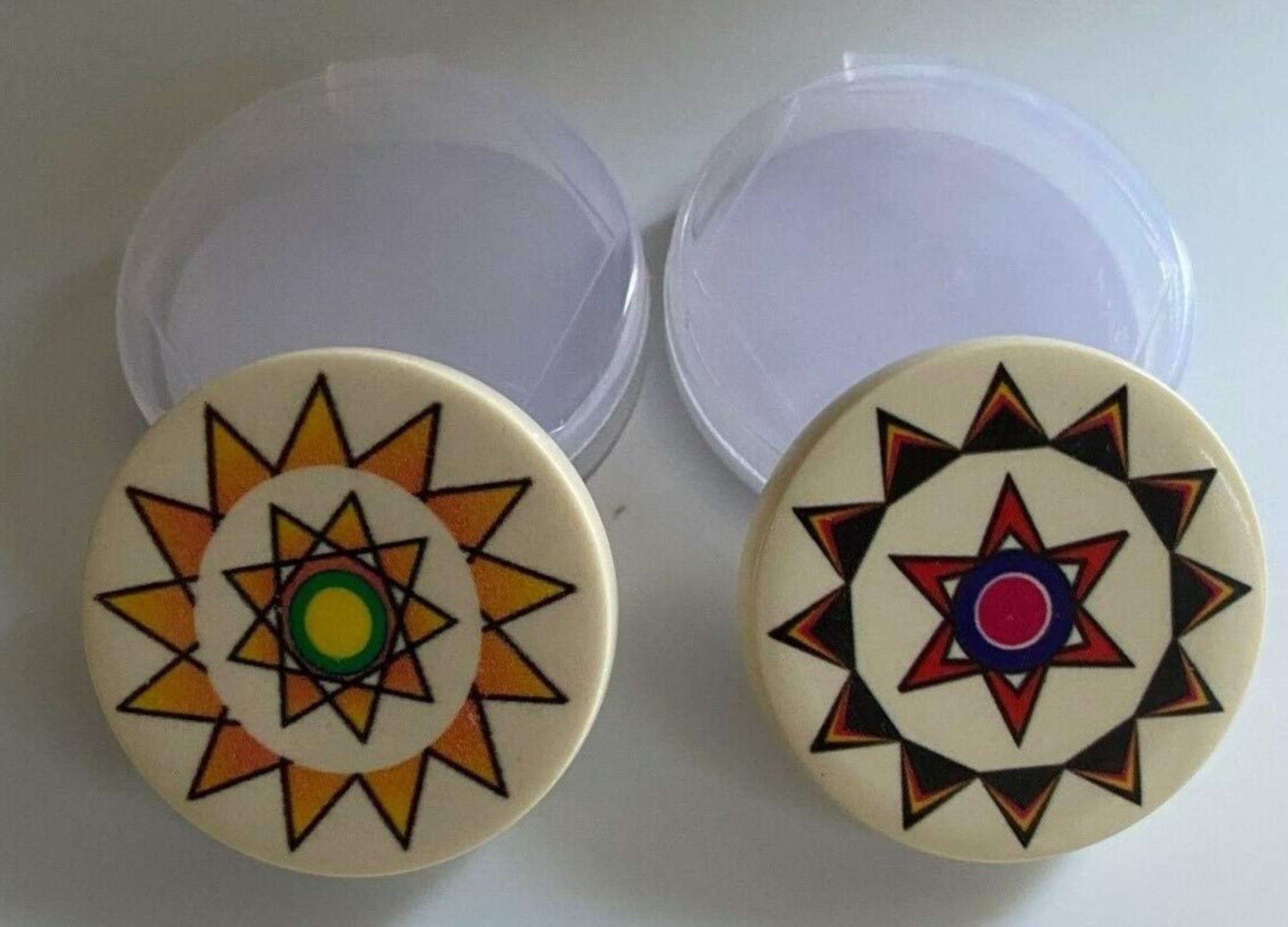 Carrom Tournament Striker Set of 2 Design/color May Vary Random Color ...