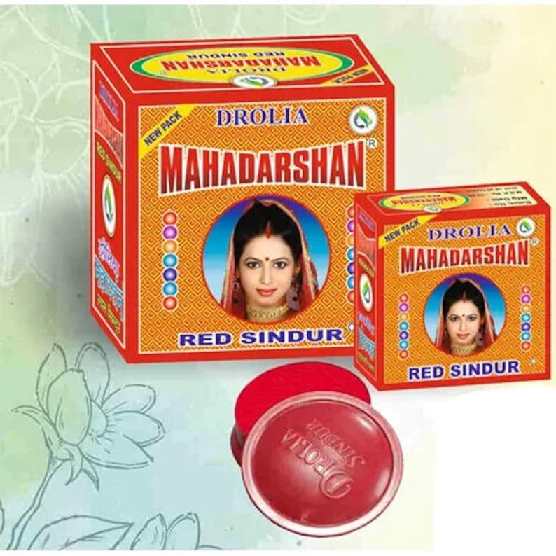 Bengali Red Bengali Sindoor Sindur Kumkum Powder Religious Drolia Brand ...