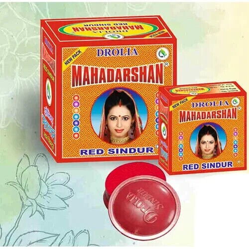 Bengali Red Bengali Sindoor Sindur Kumkum Powder Religious Drolia Brand ...