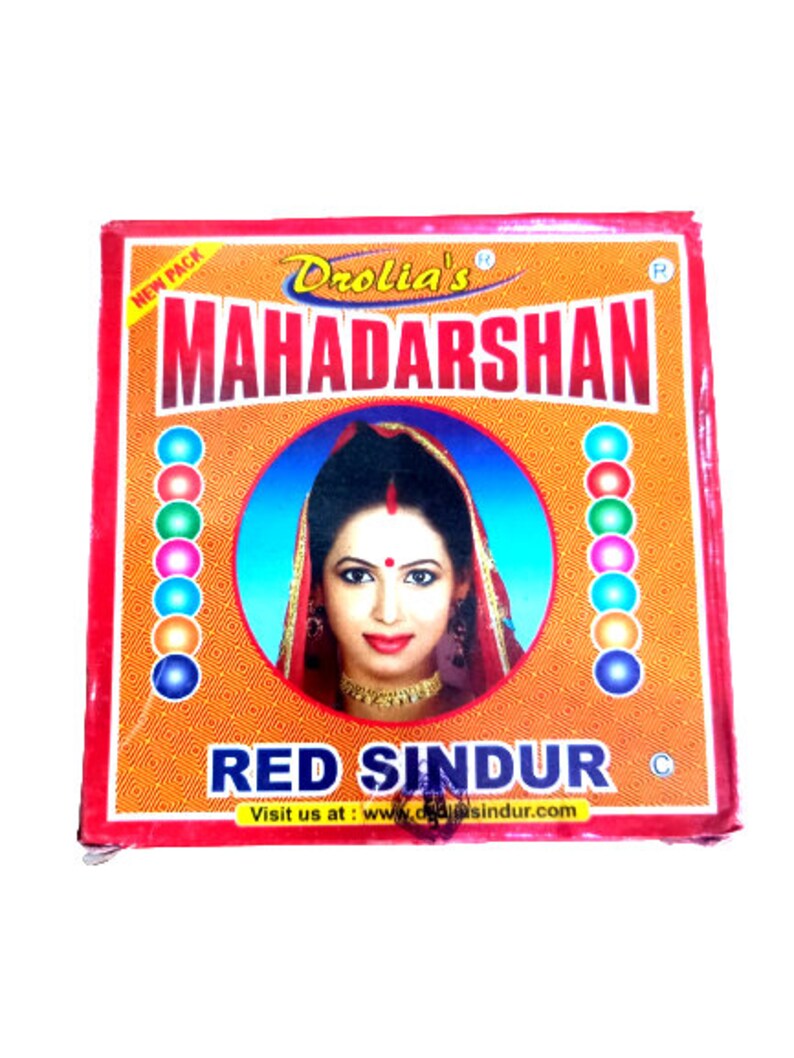 Bengali Red Bengali Sindoor Sindur Kumkum Powder Religious Drolia Brand ...