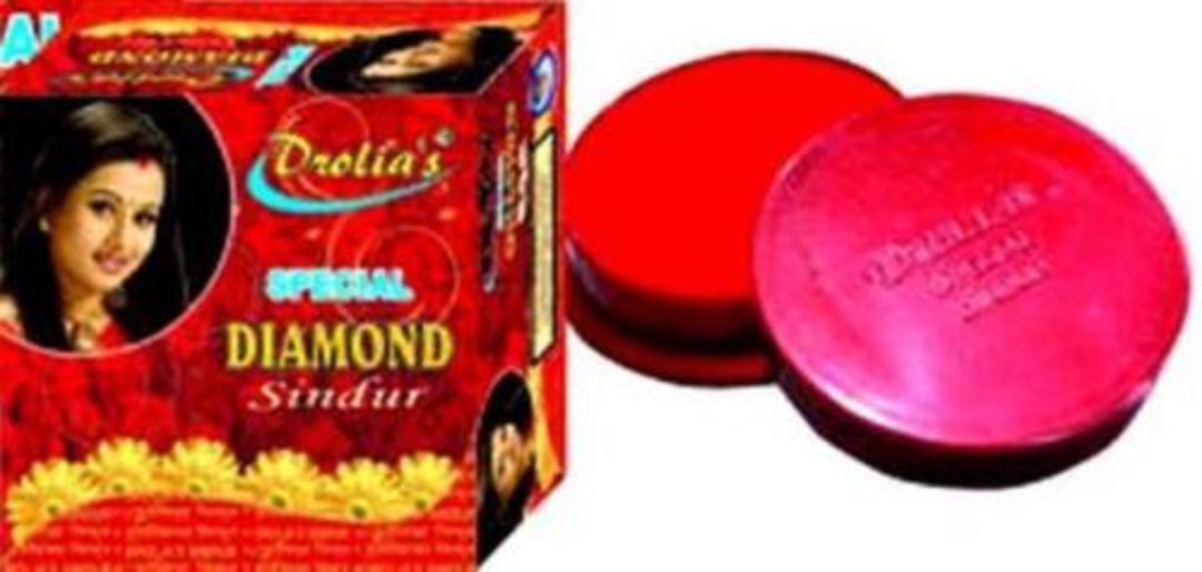 Organic Red Bengali Sindoor Sindur Kumkum Powder Religious Drolia Brand ...