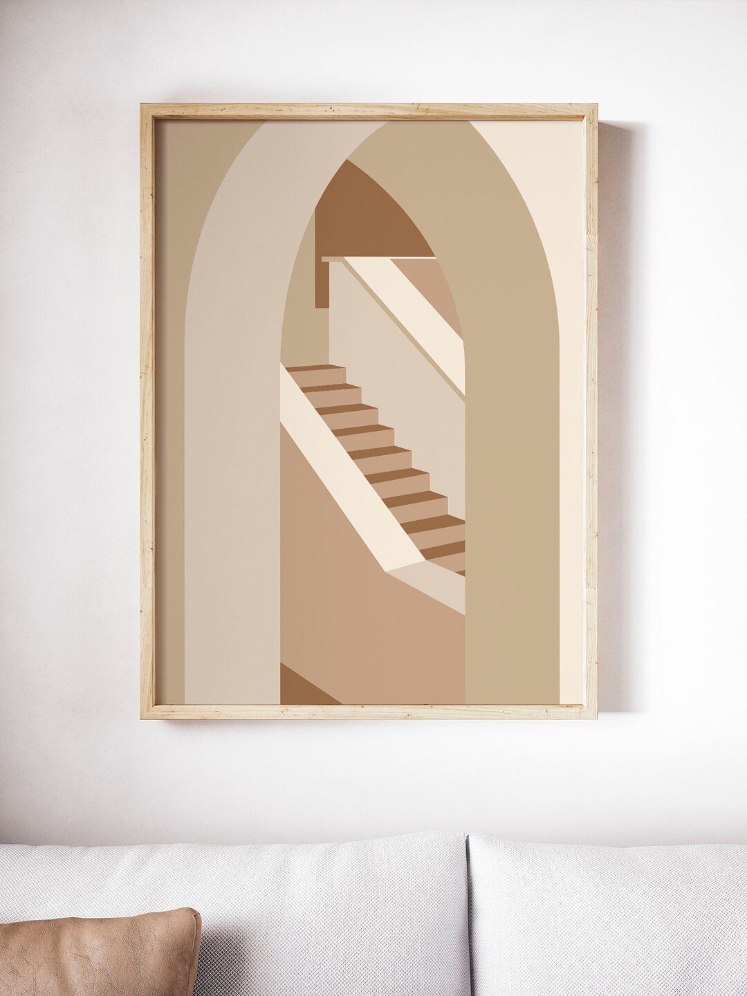 Staircase Print - Digital Download, Abstract Print, Printable Art ...