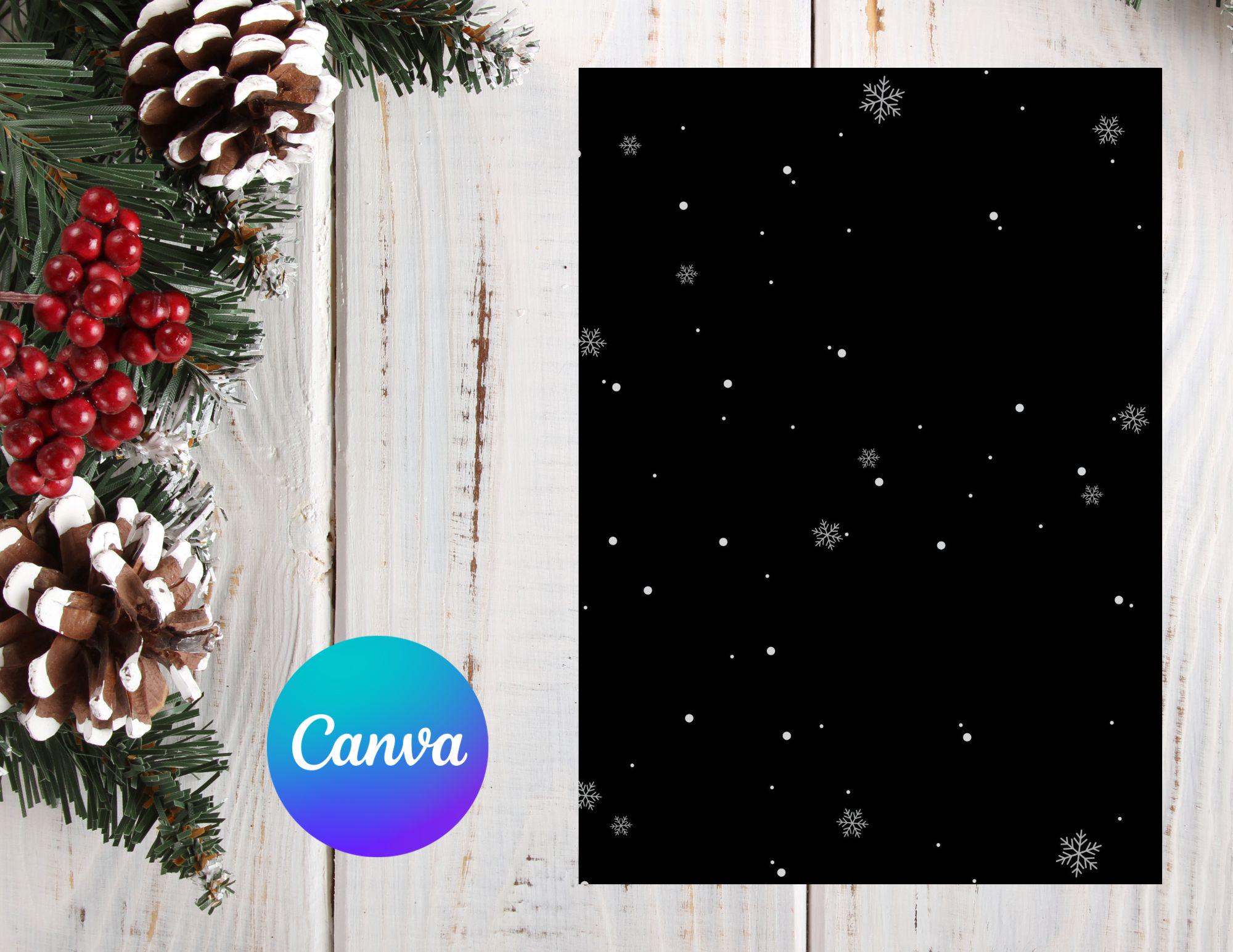 Construction Christmas Party Invitation: Editable Canva Template ...