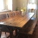 Large Farmhouse Table, Long Farmhouse Table, Kitchen Table, Rustic ...