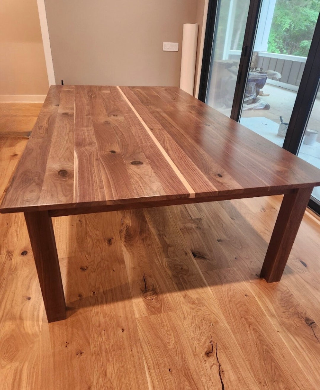 Walnut Ping Pong Table, Black Walnut Tennis Table, Black Walnut Custom ...