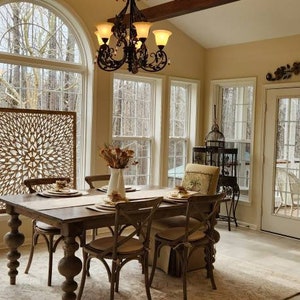Custom Turned Leg Table, Chunky Balled Farmhouse Table, Massive Modern ...