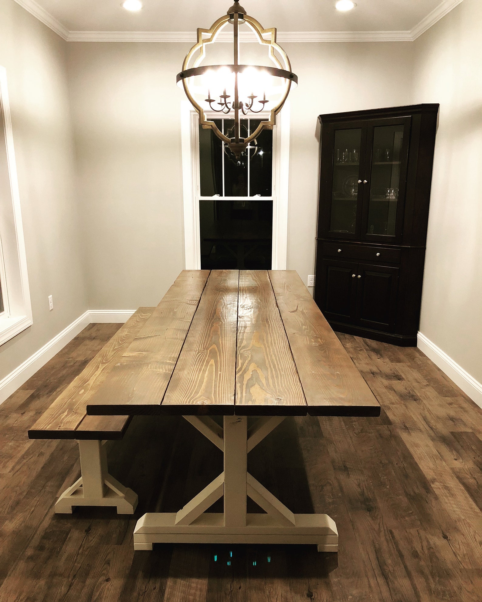 Large Farmhouse Table Rustic Farm Table Custom Farm Table - Etsy