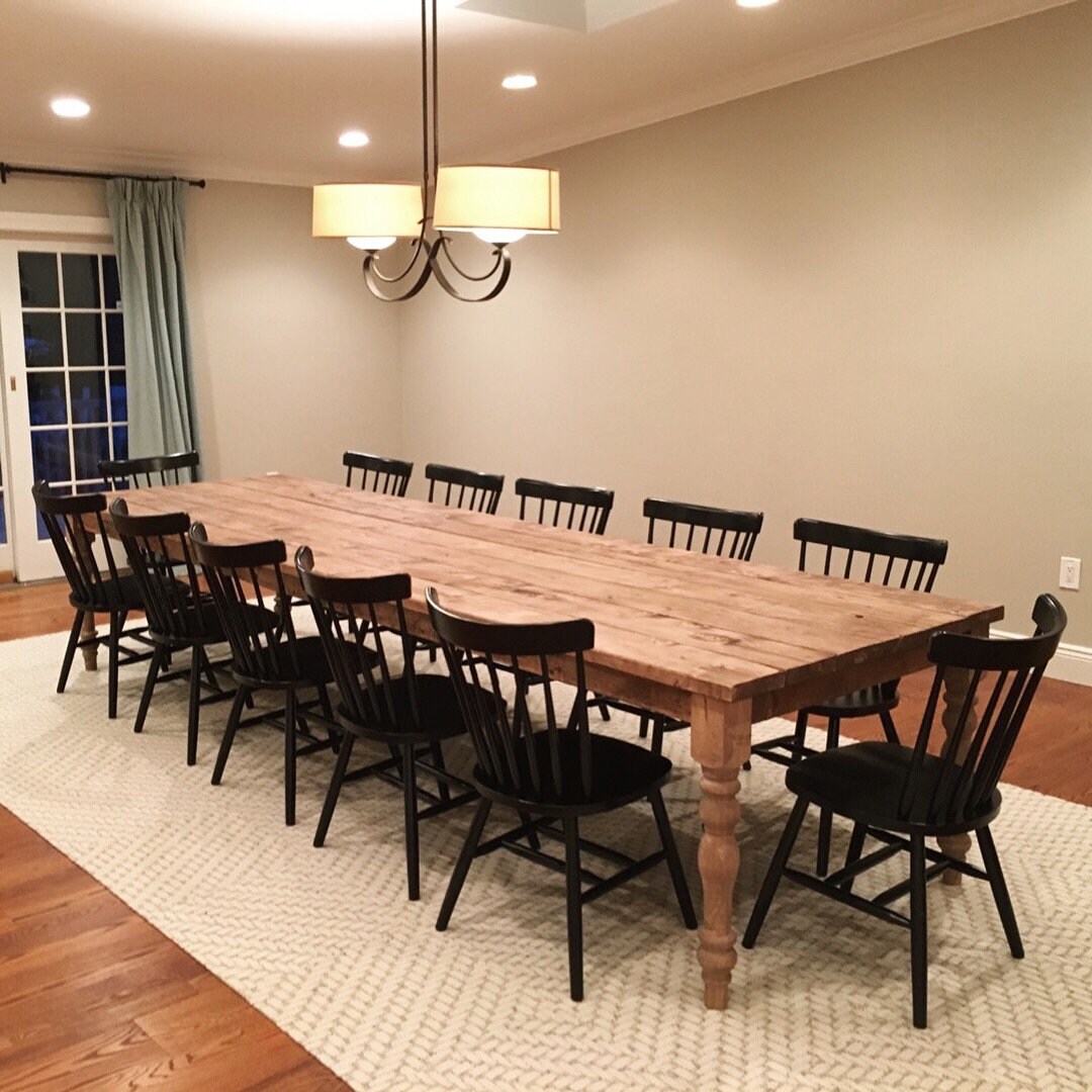 How Long Is A Farm Table