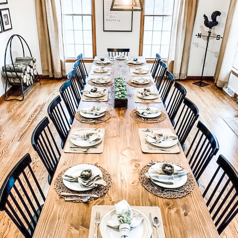 10 Foot Farm Table - Etsy