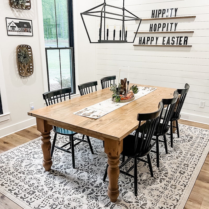 Farmhouse Table - Etsy