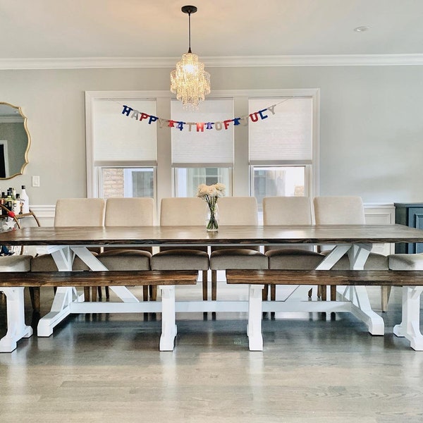 10 Foot Farm Table - Etsy