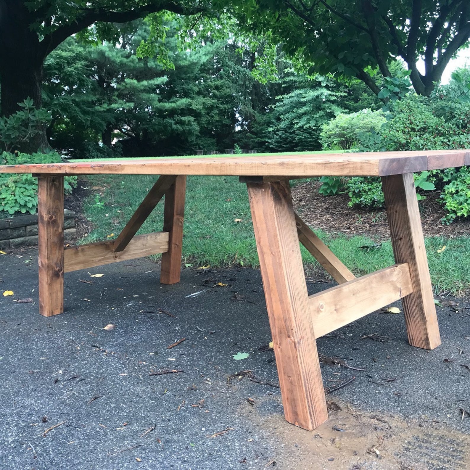 Modern Farm Table Modern Farmhouse Table Modern Rustic - Etsy