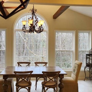 Custom Turned Leg Table, Chunky Balled Farmhouse Table, Massive Modern ...