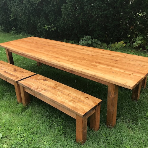 Long Farmhouse Table Large Farm Table Rustic Table Custom - Etsy