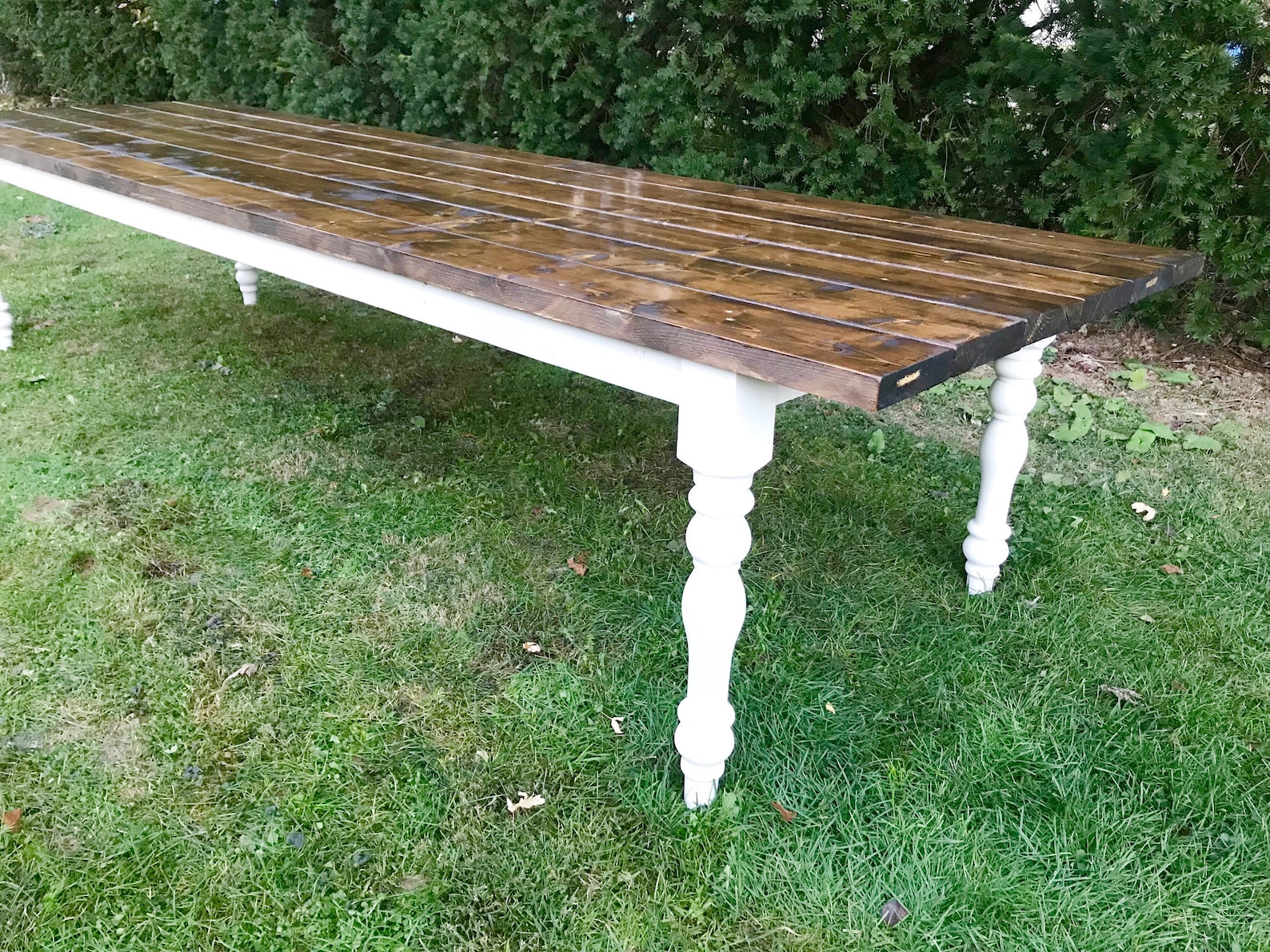 Large Farmhouse Table Long Farm Table Rustic Farm Table - Etsy