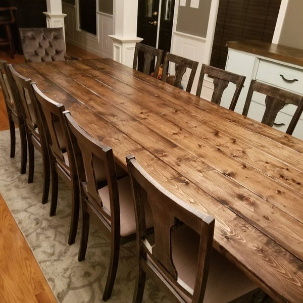 10 Foot Farm Table - Etsy