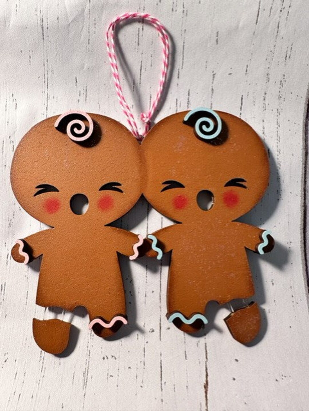 Double Broken Leg Gingerbread Man , Arms, Cast, Crutches, Cane - Etsy