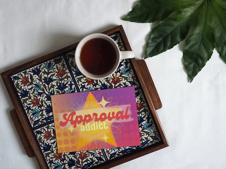 Approval Addict Funny Office Art Instant Digital Download - Etsy