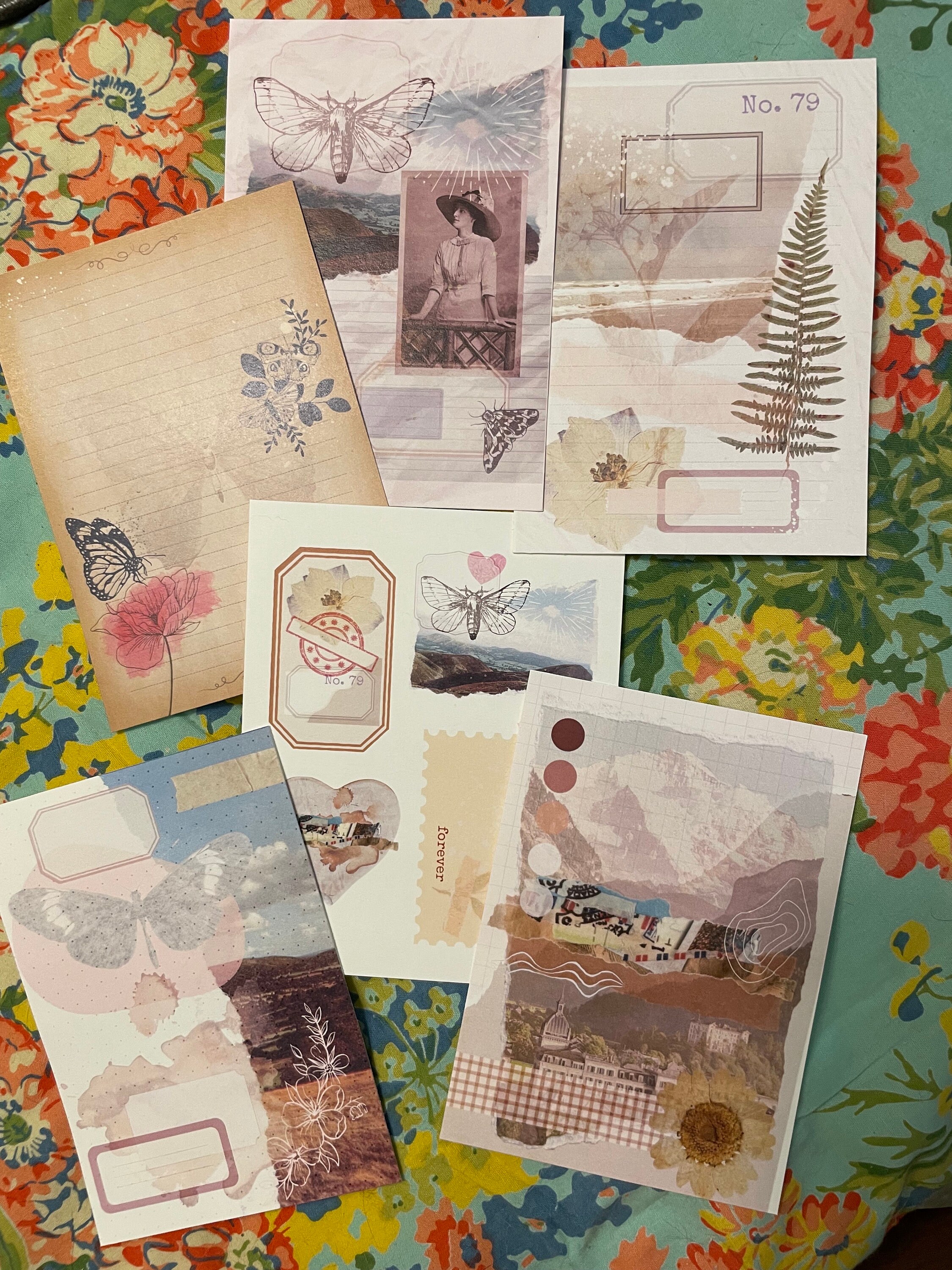 Vintage Aesthetic Junk Journal Printable Pages - Etsy