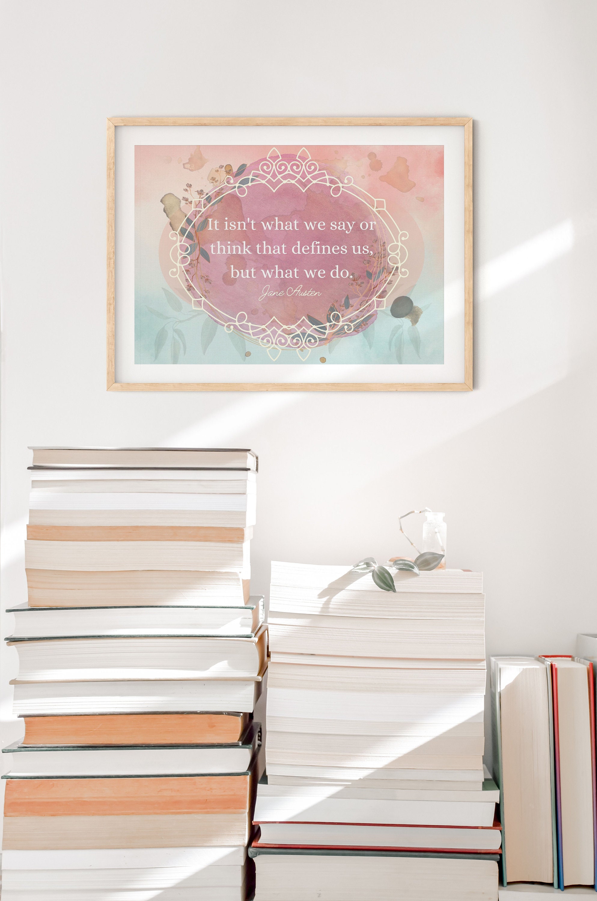 Jane Austen Sense & Sensibility Quote Wall Art Instant Download "it Isn ...