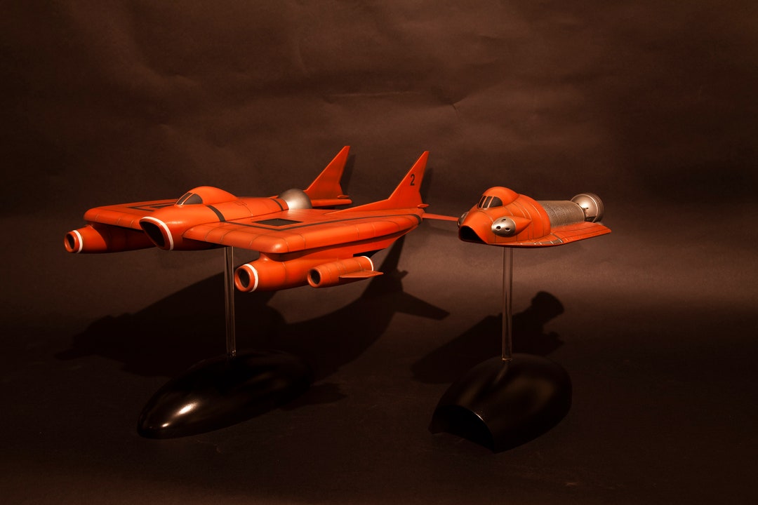 UFO Lunar Module and Lunar Carrier - Etsy