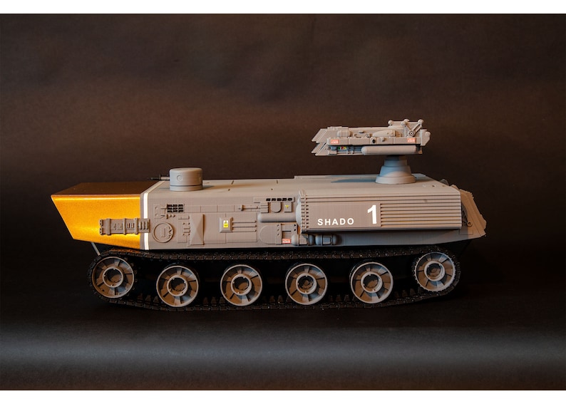 UFO Tv Series Shado 1 3D Print Model STL Files - Etsy