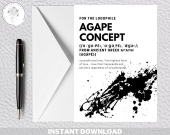 Agape Printable Art - Etsy