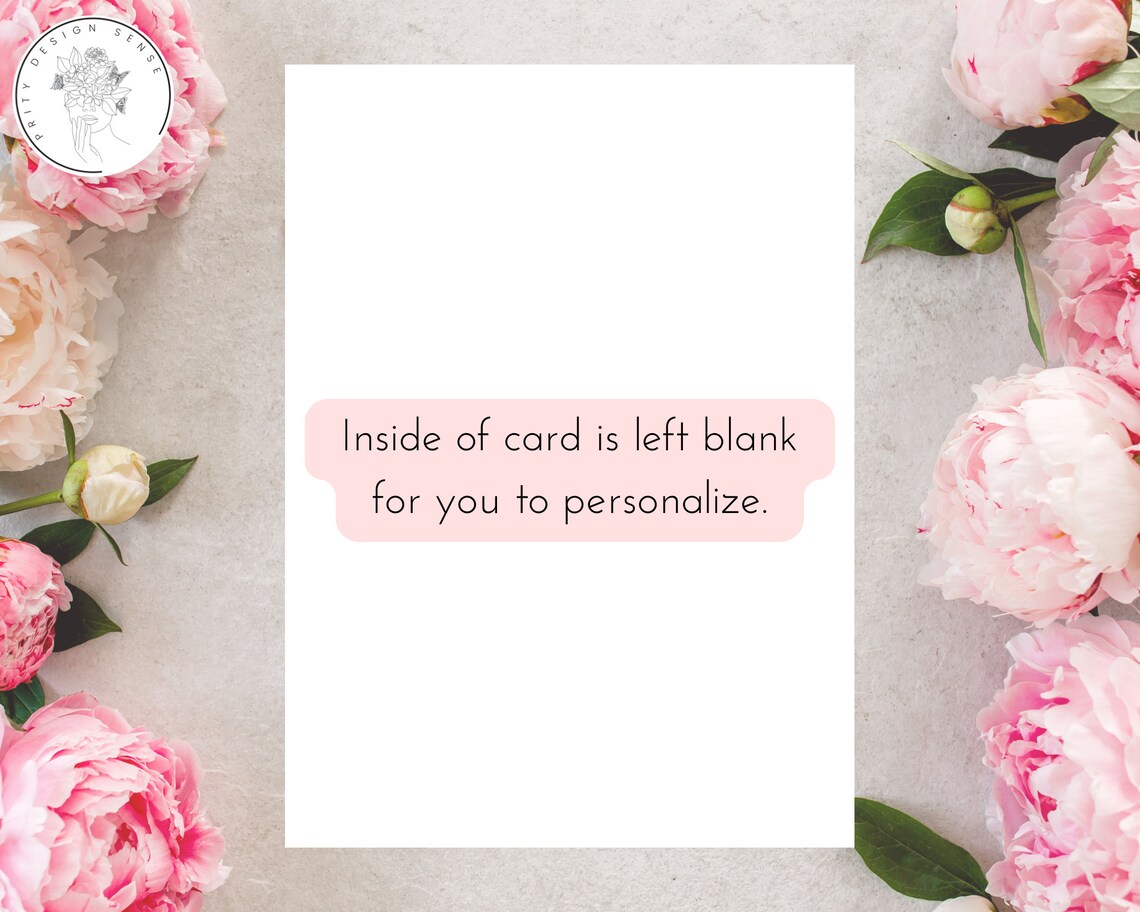 Printable the Bean Card Digital Art Downloadable Template Print Instant ...