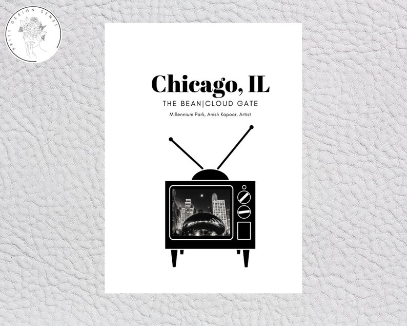 Printable the Bean Card | Digital Art Downloadable Template Print ...