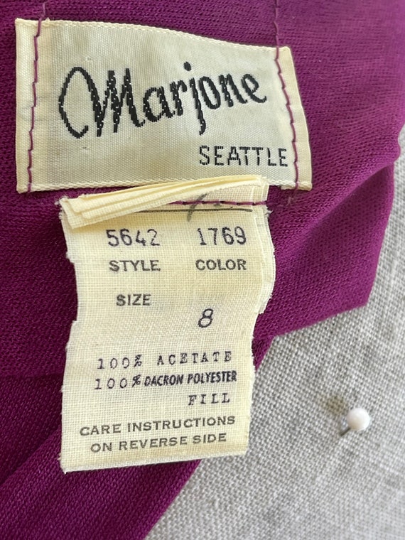 Vintage 1960s MARJONE SEATTLE HOSTESS dress wonderful… - Gem