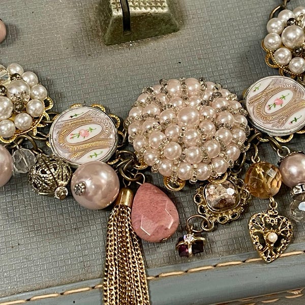 Repurposed Vintage Jewelry - Etsy