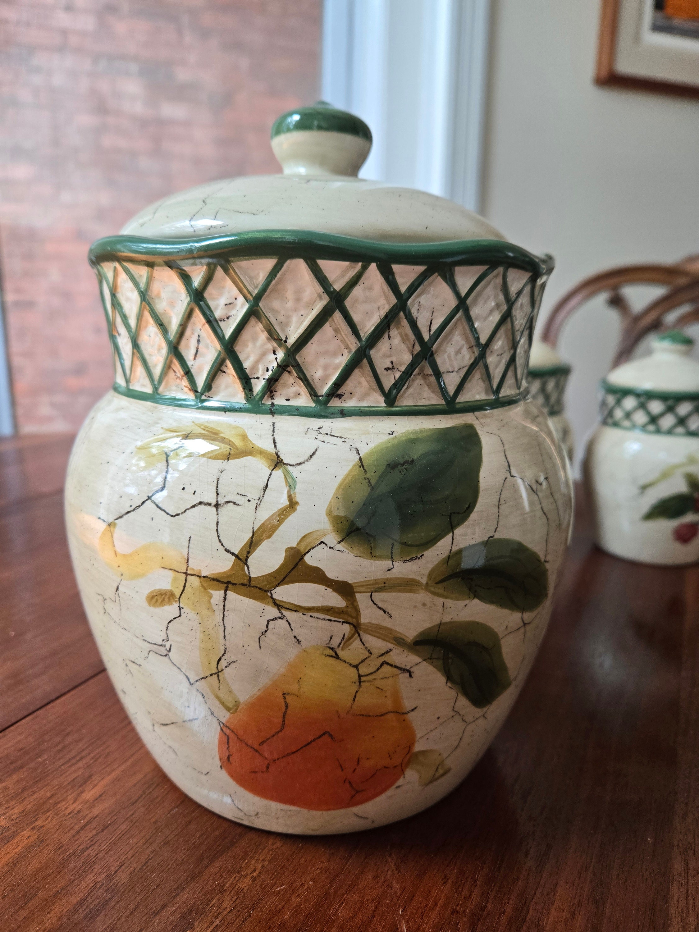 Raymond Waites "cornucopia" 4 Piece Canister/jar Set - Etsy