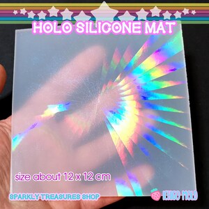 Holographic Silicone Mats/insert 12x12 Perfect for Your - Etsy