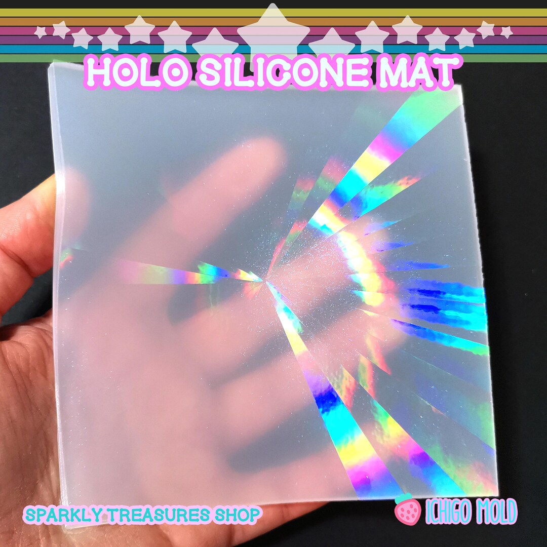 Holographic Silicone Mats/insert 12x12 Perfect for Your - Etsy