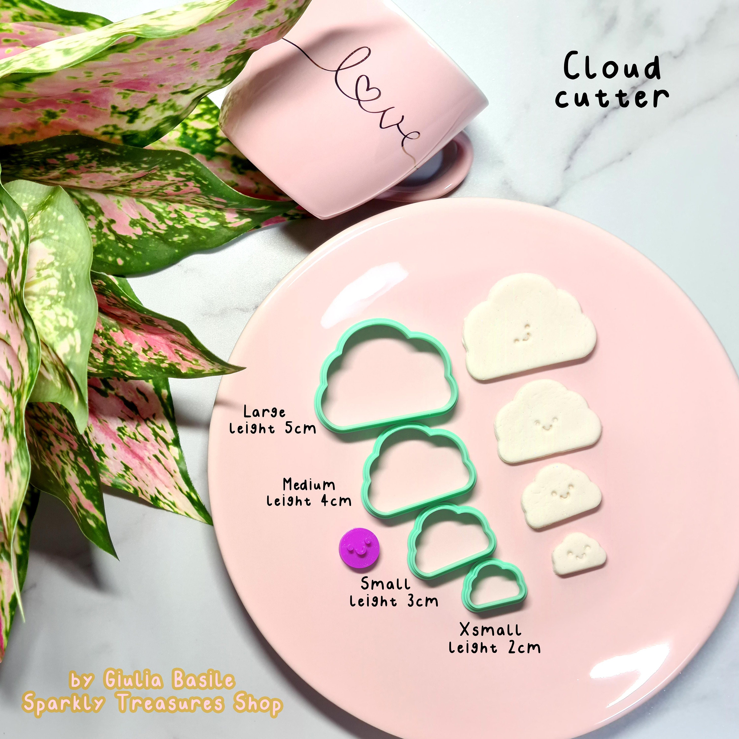 Clay Tools CLOUD 9 Abstract Shape Clay Cutter Set Polymer Clay Cutters ...