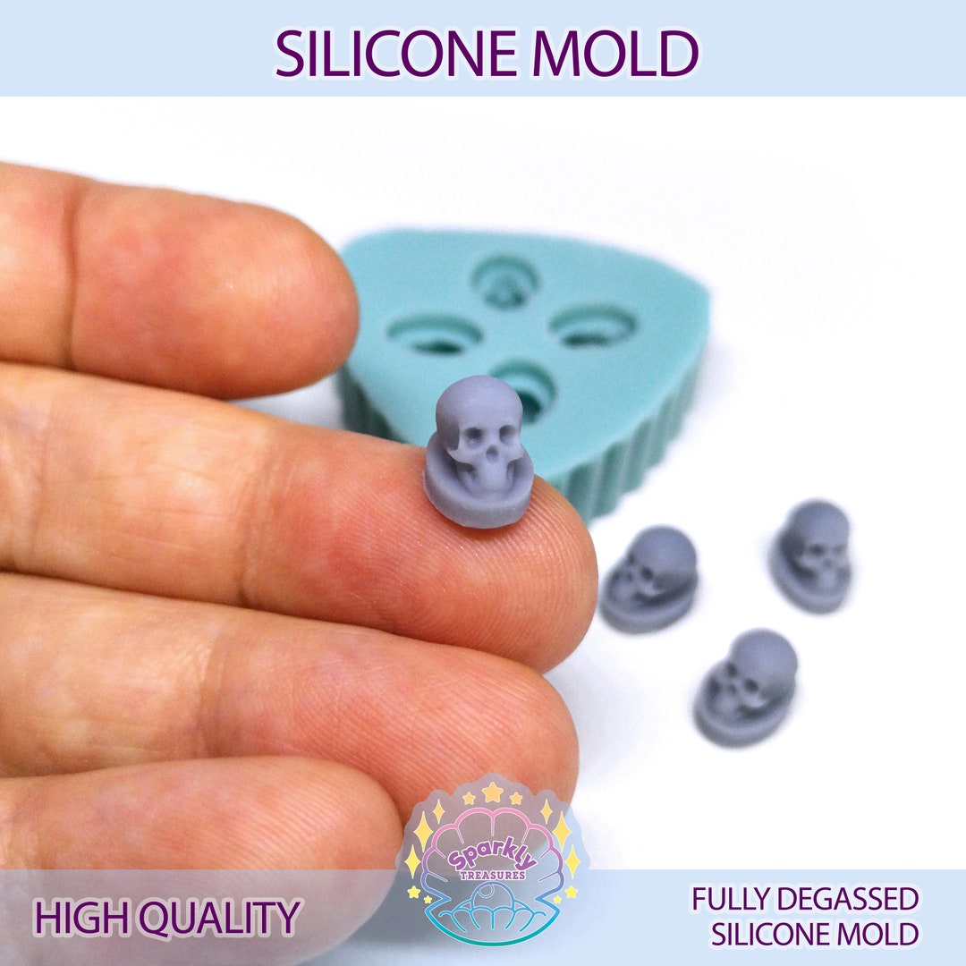 Human Skull Mold 0.6 Cm for Resin Polymer Clay Wax Soap - Etsy