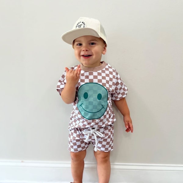 Smiley Face Shorts - Etsy